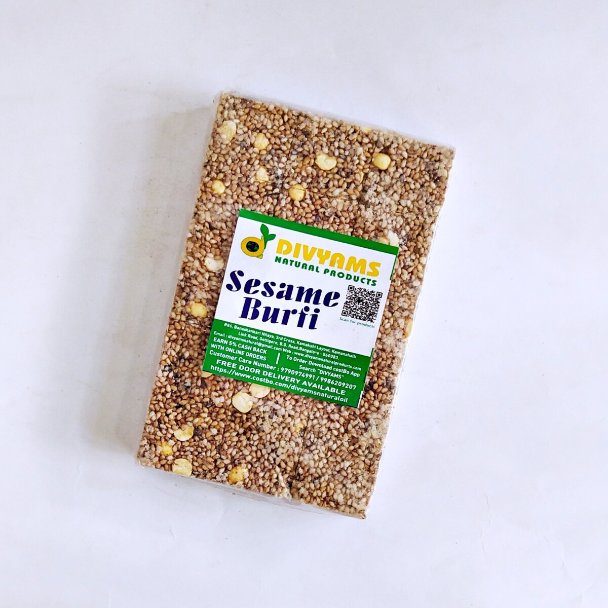 Sesame Chikki – Divyams Natural Products